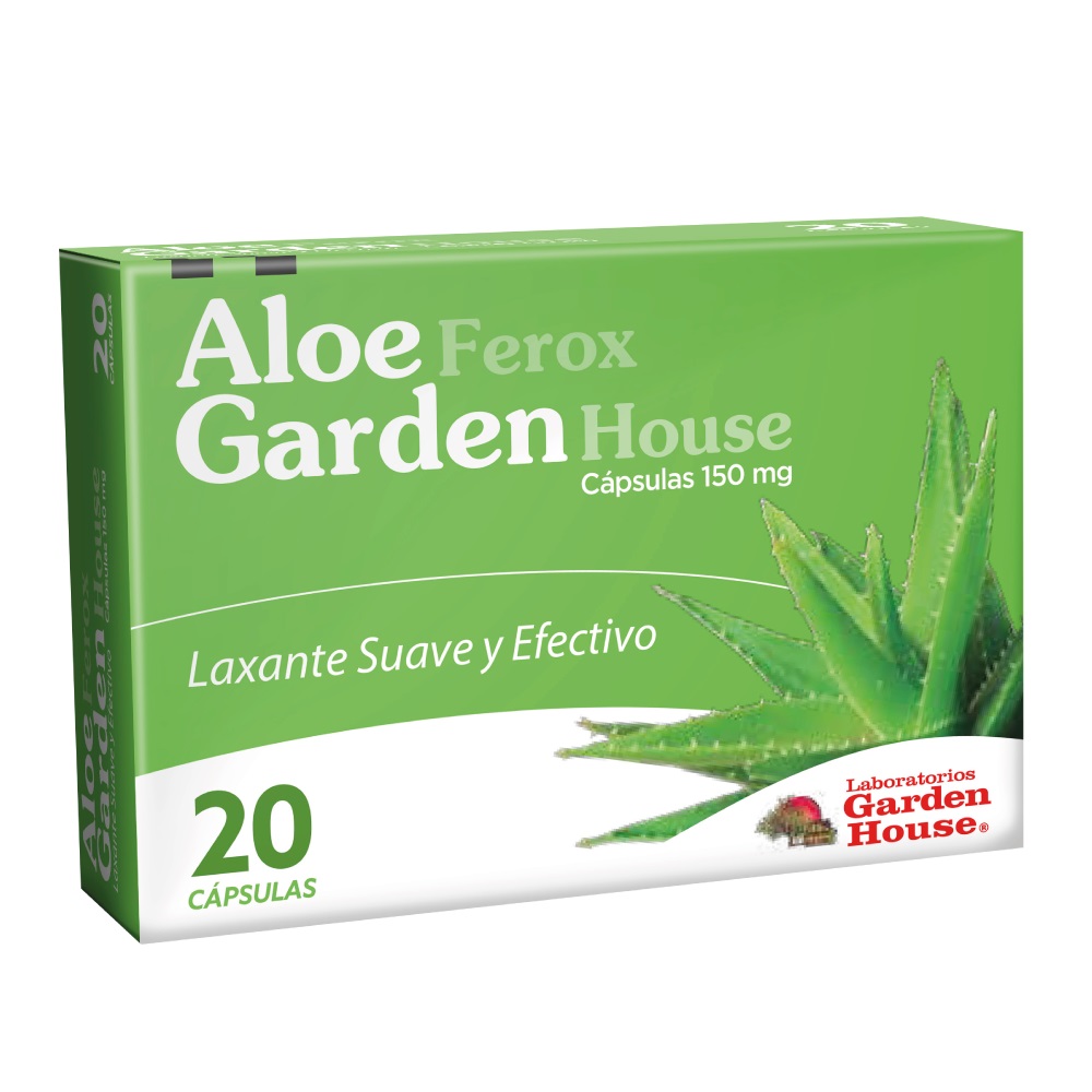 Aloe Ferox 150 mg x 20 Capsulas | Farmacias Ahumada