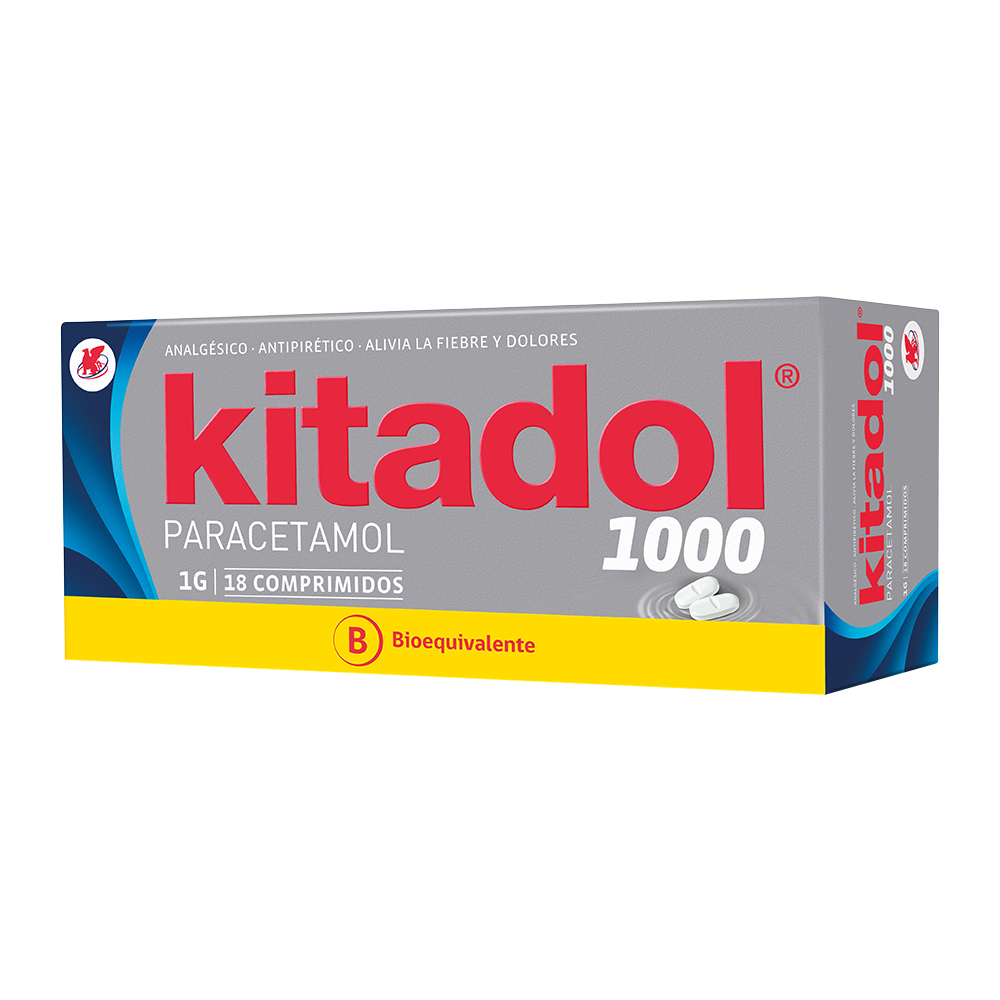 Kitadol 1 g 18 Comprimidos | Farmacias Ahumada