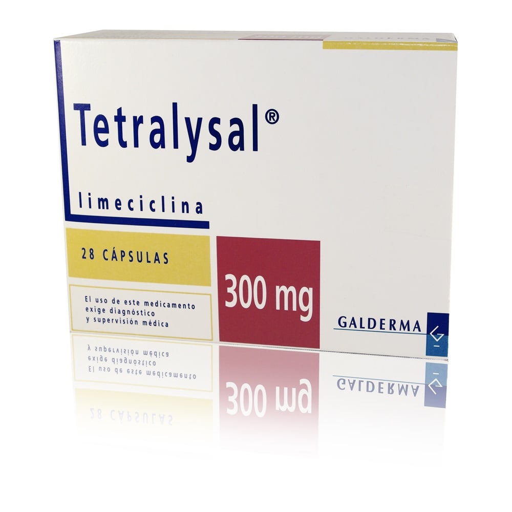 Tetralysal 300 mg 28 Cápsulas | Farmacias Ahumada