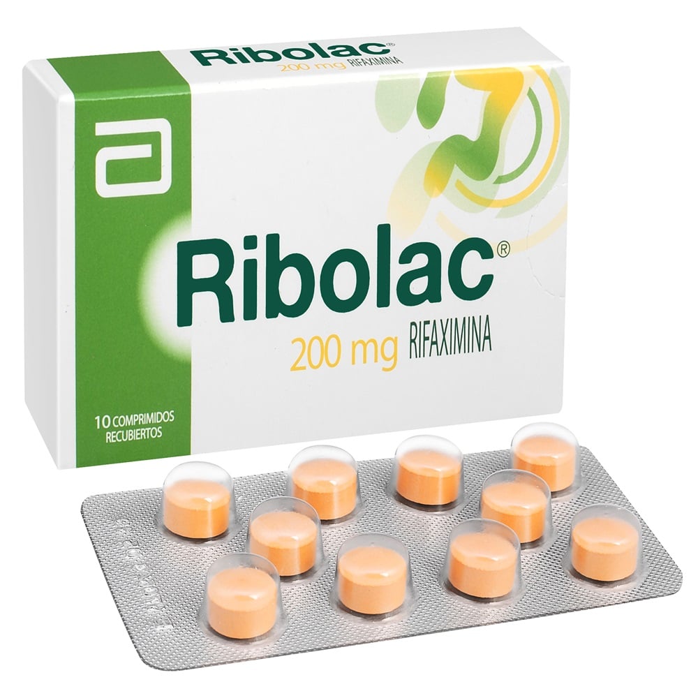 Ribolac 200 mg 10 Comprimidos Recubiertos | Farmacias Ahumada