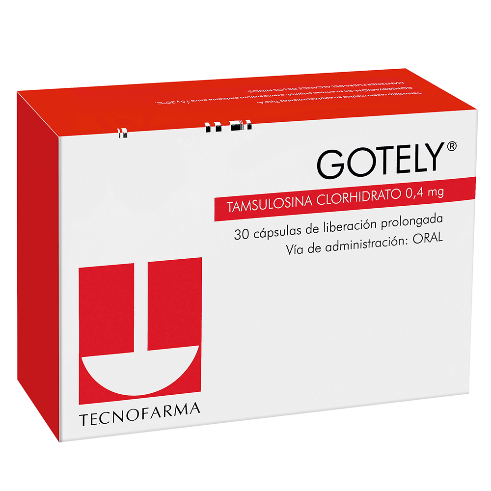 Gotely 0.4 mg x 30 Cápsulas de Liberación Prolongada | Farmacias Ahumada