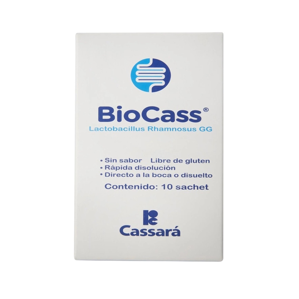 Biocass X 10 Sobres | Farmacias Ahumada