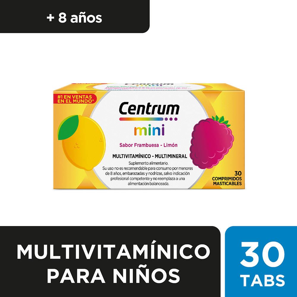 Centrum Mini 30 comprimidos | Farmacias Ahumada