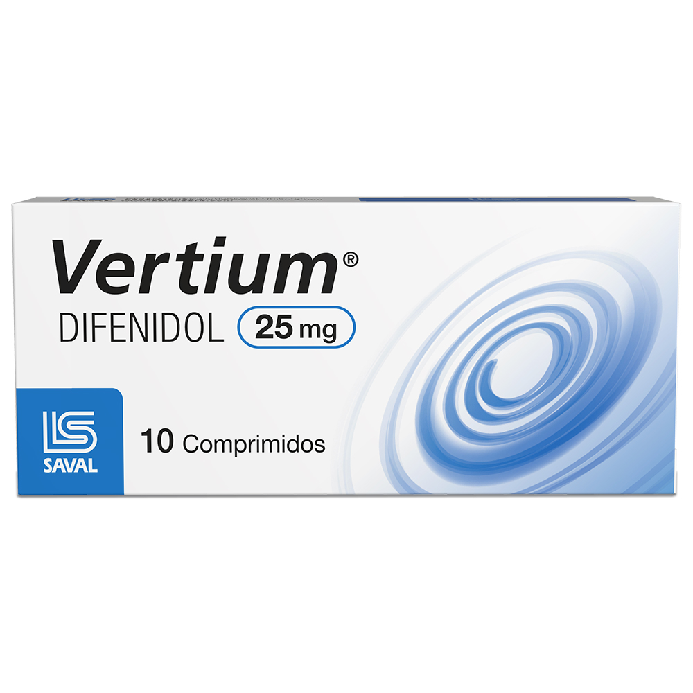 Vertium 25 mg x 10 Comprimidos | Farmacias Ahumada