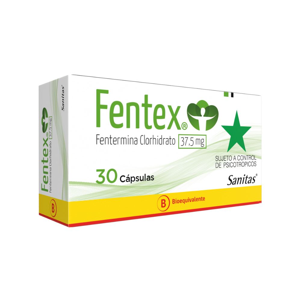 Fentex 37,5 mg x 30 Capsulas | Farmacias Ahumada