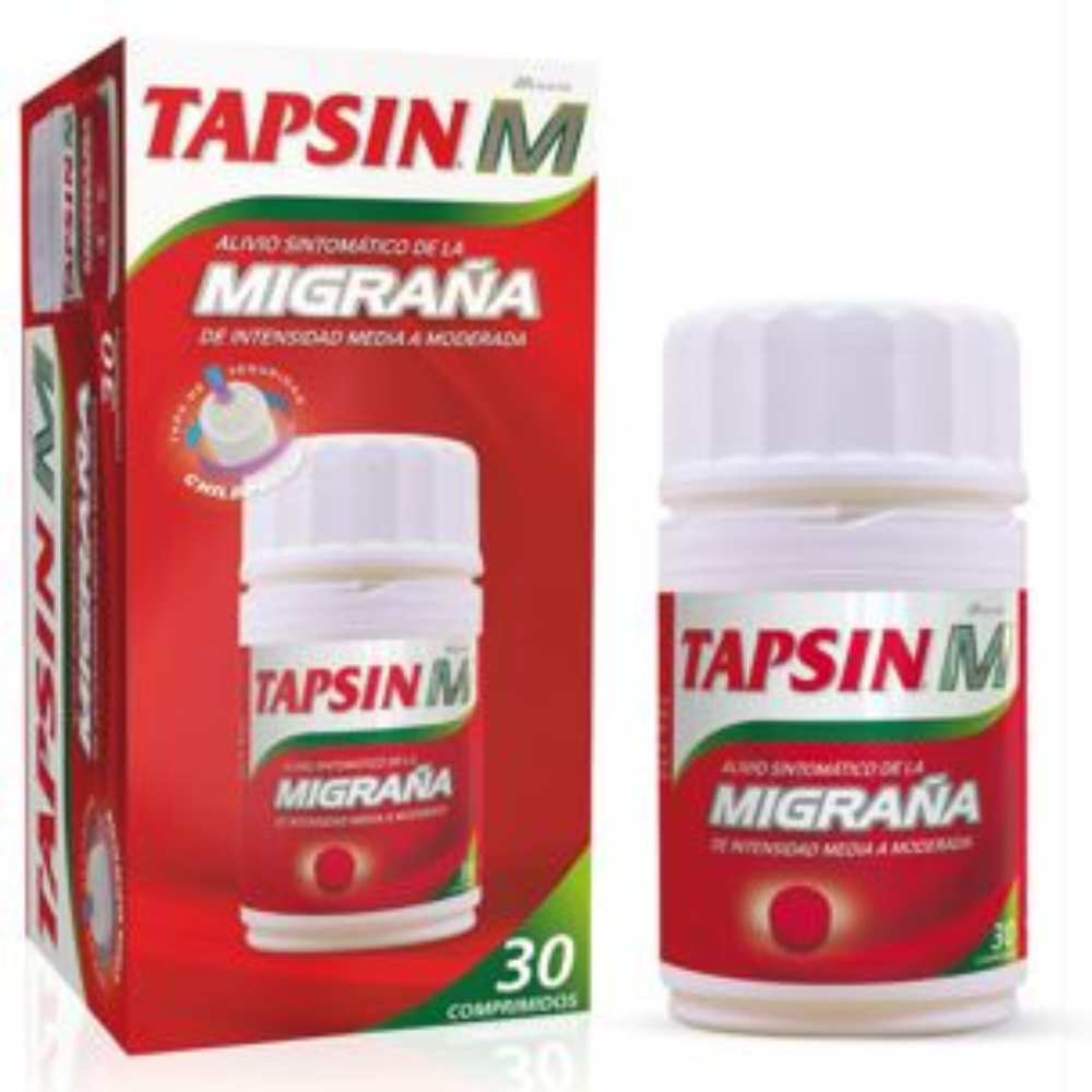 Tapsin M 30 Cap | Farmacias Ahumada