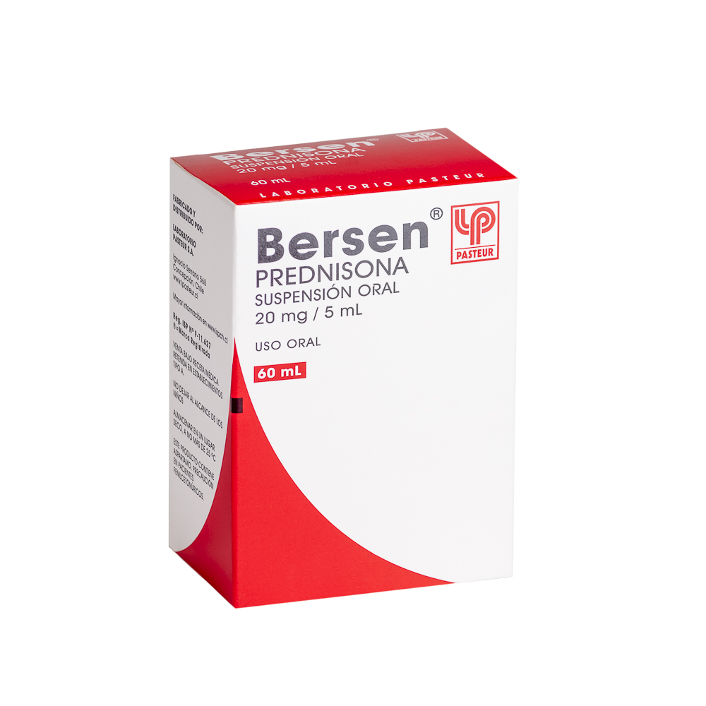 Bersen 20 mg/5 mL x 60 mL Suspensión Oral | Farmacias Ahumada