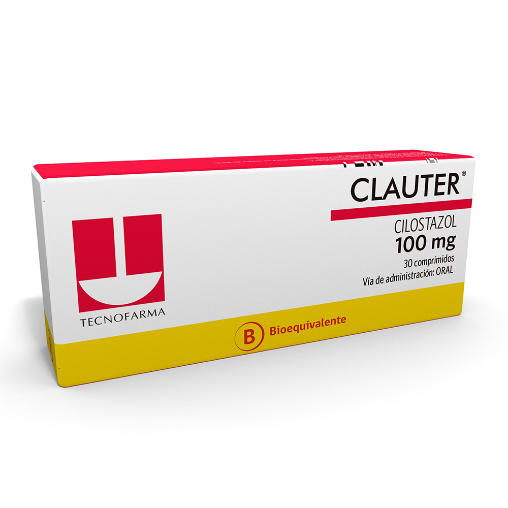 Clauter 100 mg x 30 Comprimidos | Farmacias Ahumada