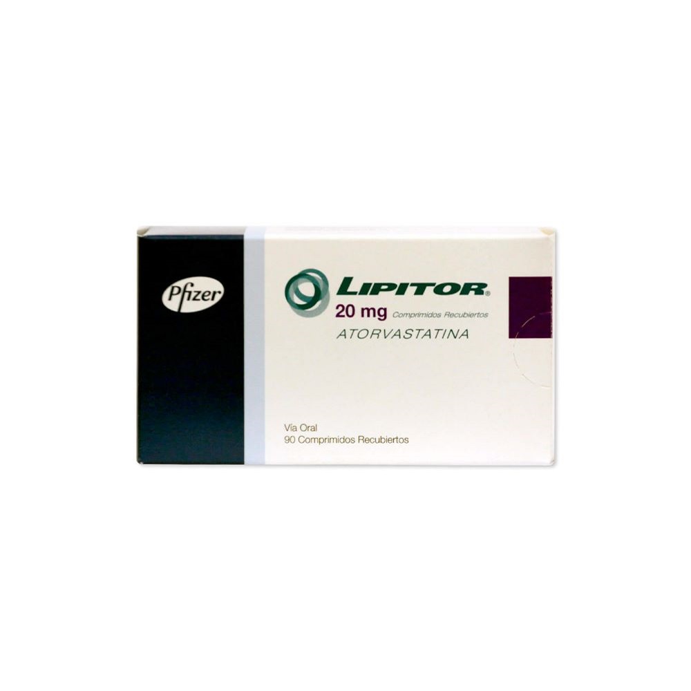 Lipitor 20 mg x 90 Comprimidos Recubiertos | Farmacias Ahumada