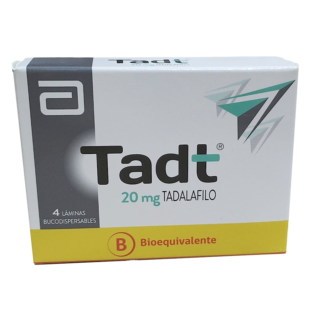 TADT 20 mg x 4 Láminas Bucodispersables | Farmacias Ahumada