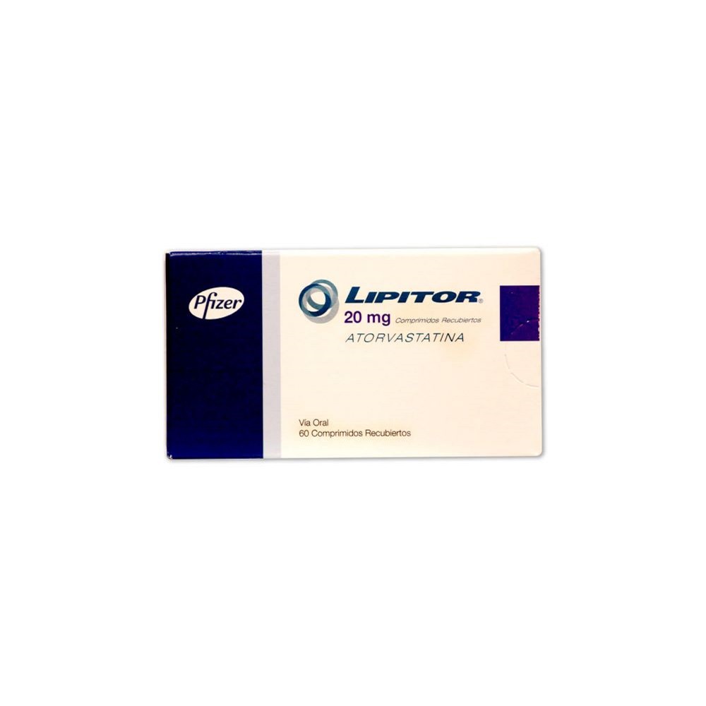 Lipitor 20 mg x 60 Comprimidos Recubiertos | Farmacias Ahumada