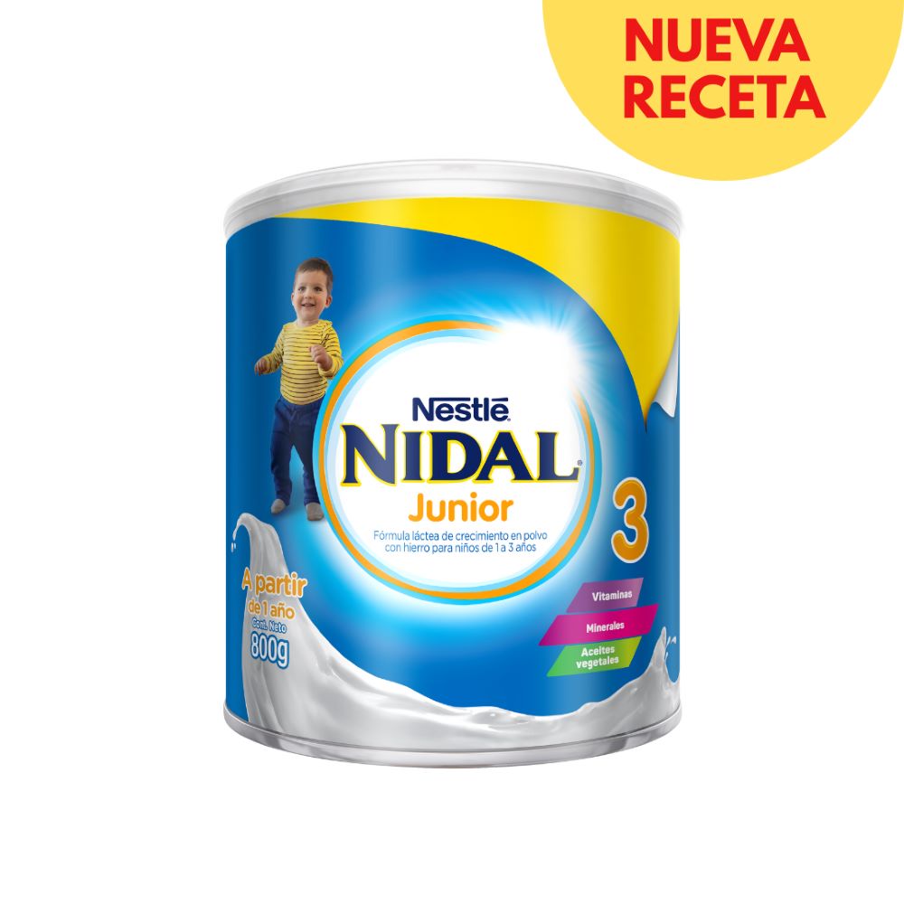 Nidal Formula Etapa 3 Tarro A Partir De 1 Año 800 G | Farmacias Ahumada