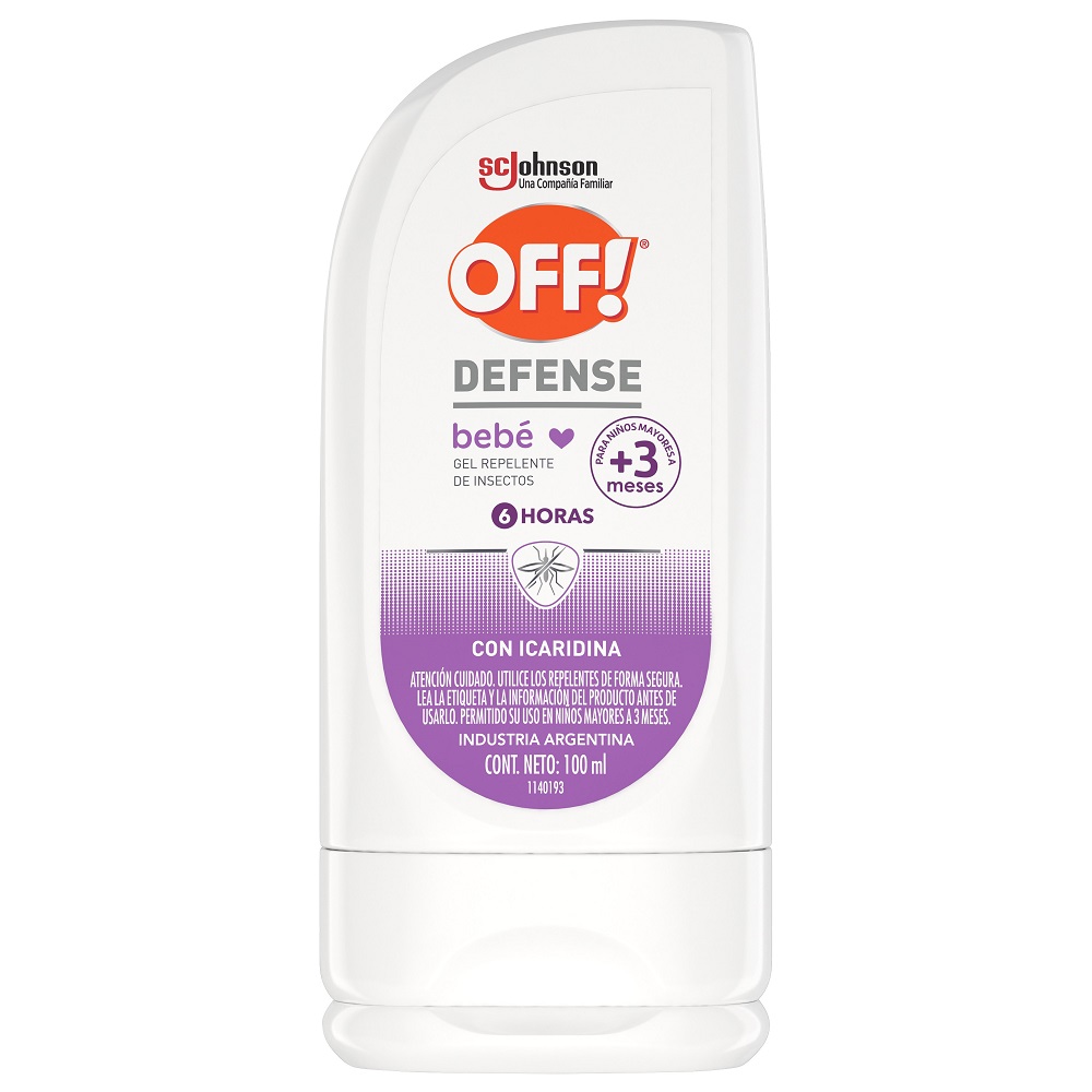 Repelente Off Defense Bebe Gel 100Ml | Farmacias Ahumada