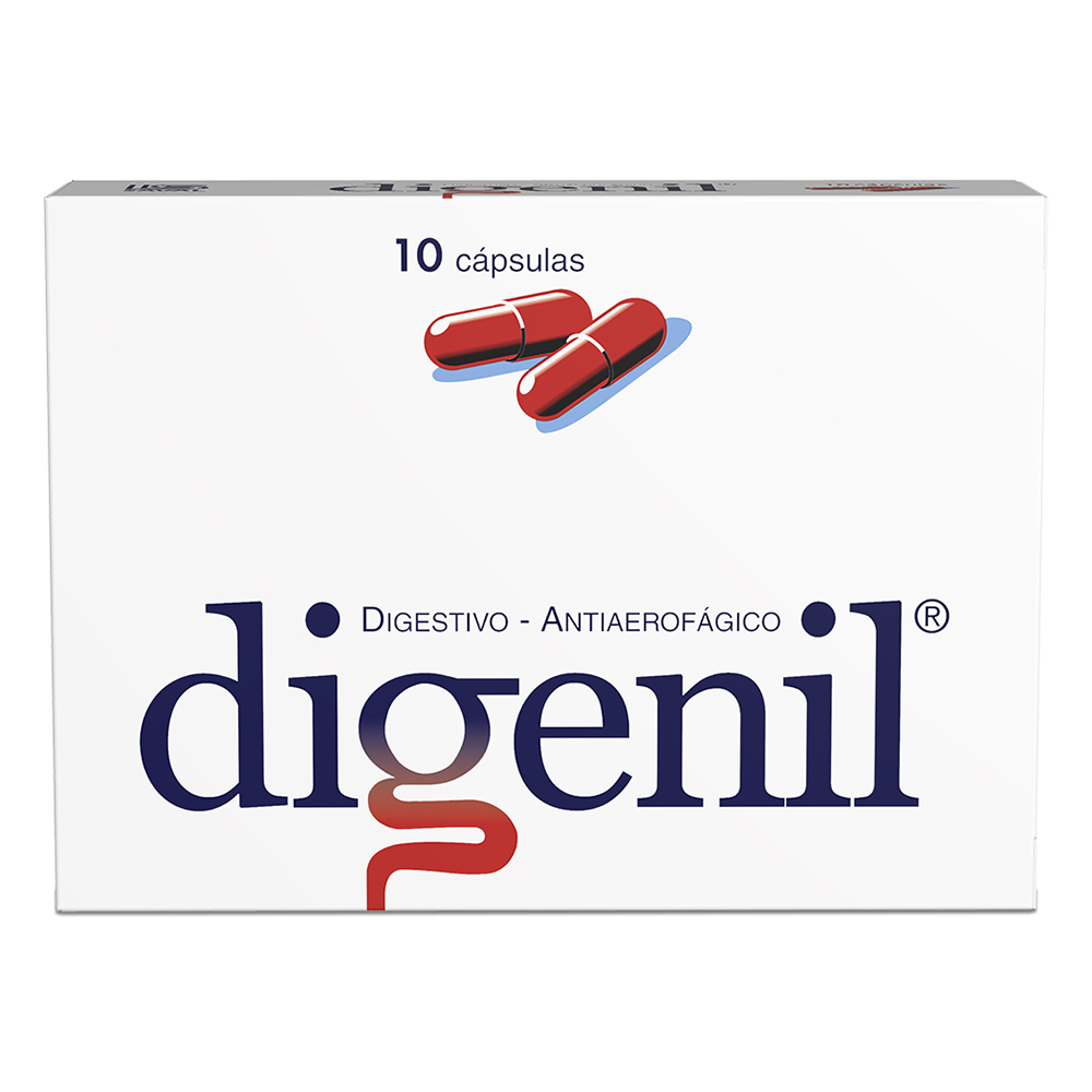 Digenil x 10 Capsulas | Farmacias Ahumada