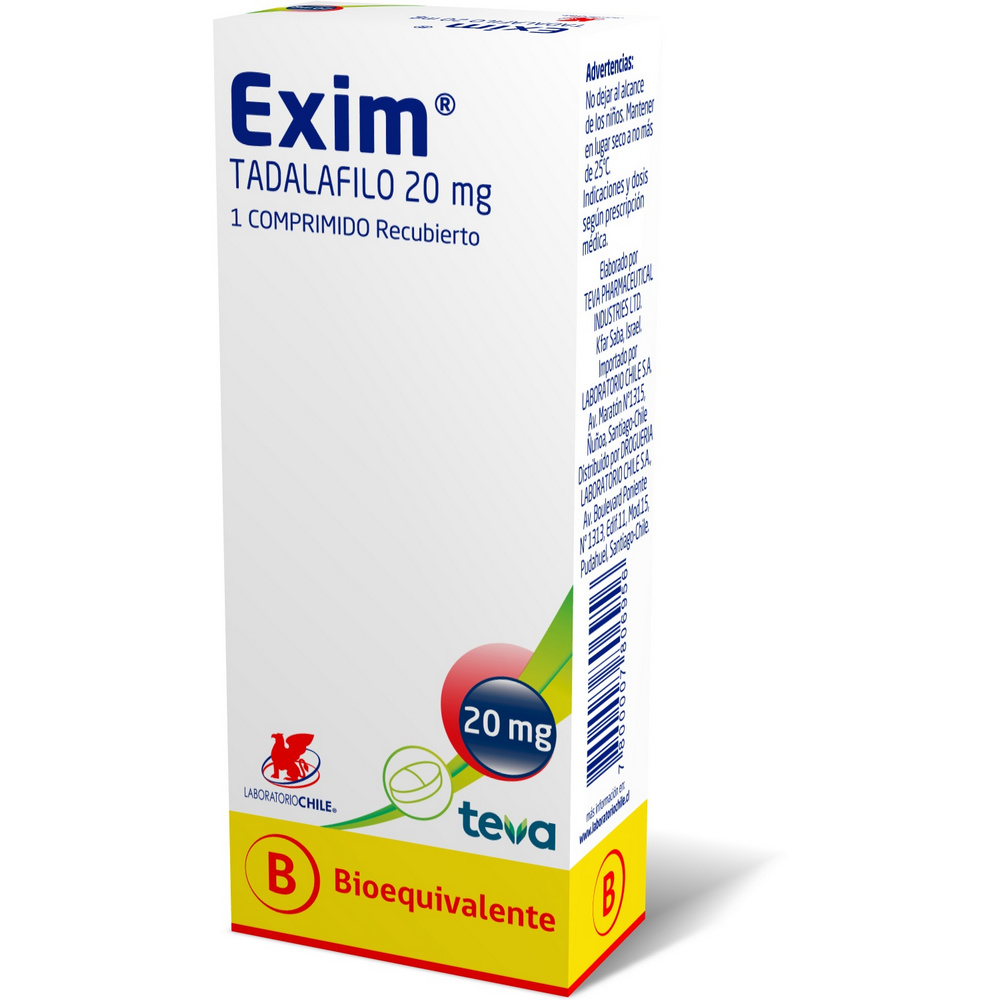 Exim 20 mg | Comprimido recubierto