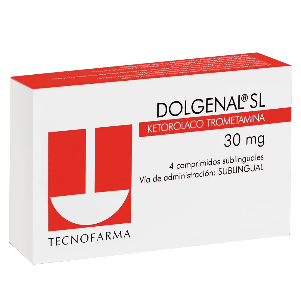 Dolgenal SL 30 mg x 4 Comprimidos Sublinguales | Farmacias Ahumada