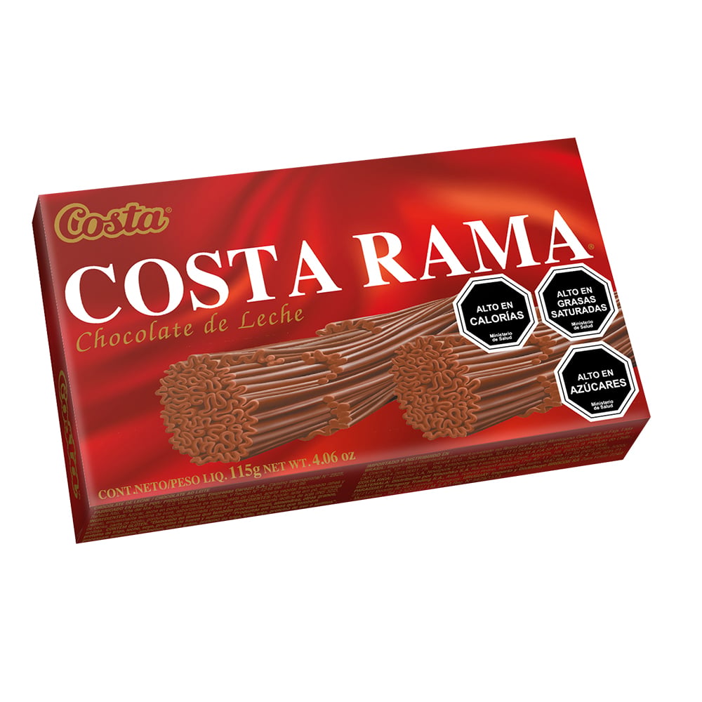 Costa Rama Chocolate Leche 115g