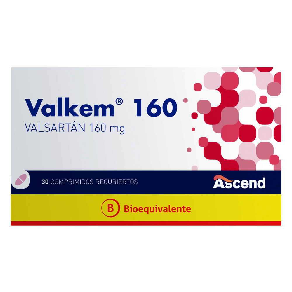VALKEM 160mg x 30 Comprimidos