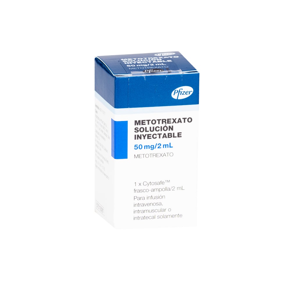 Metotrexato 50 mg/2 ml x 1 Ampolla Solución Inyectable PFIZER DE CHILE ...