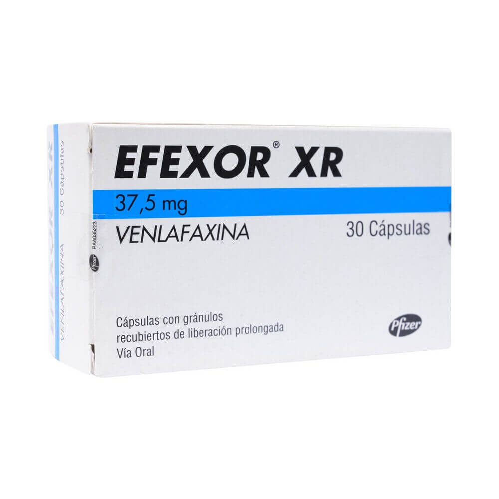 Efexor XR 37.5 mg x 30 Cápsulas