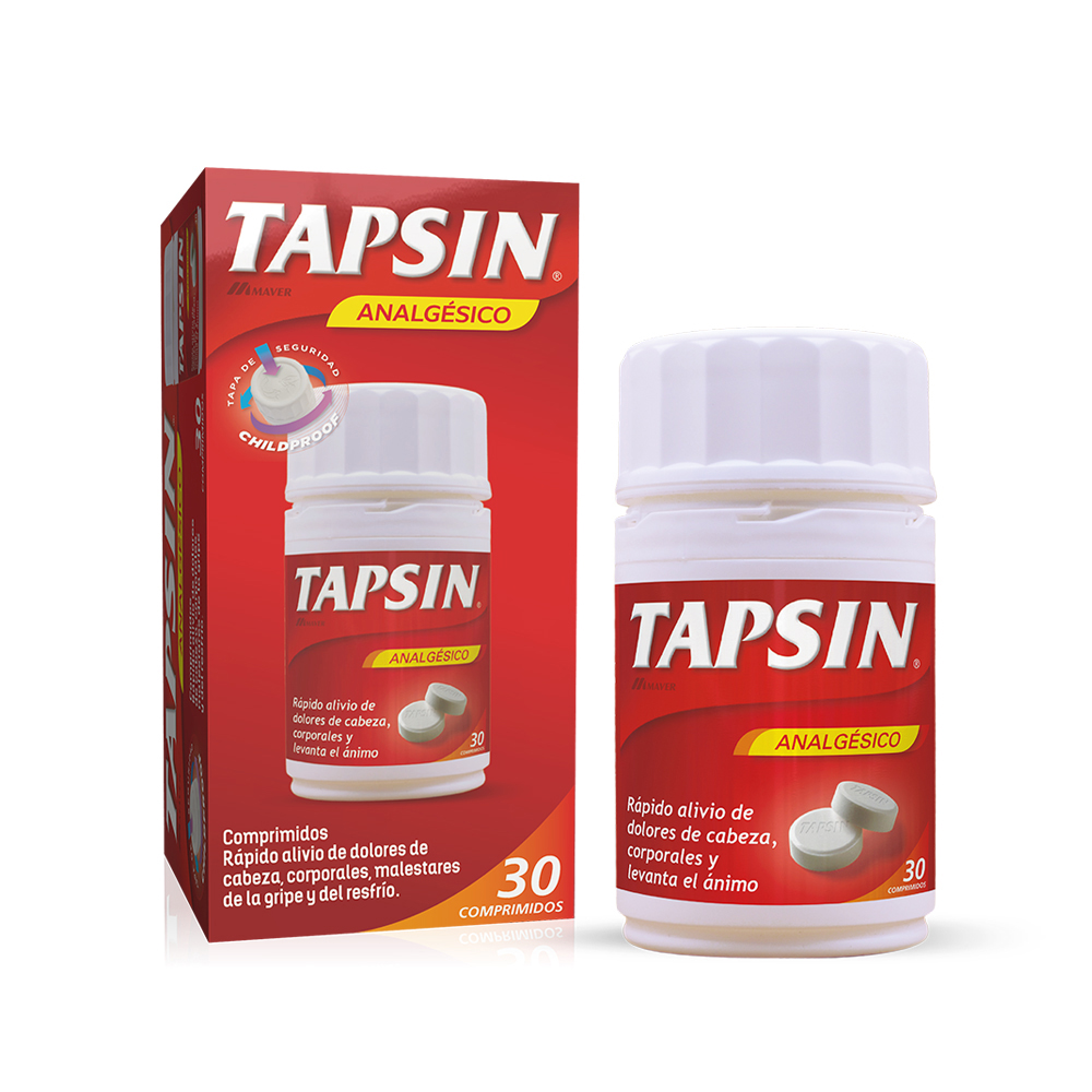 Tapsin x 30 Comprimidos | Farmacias Ahumada