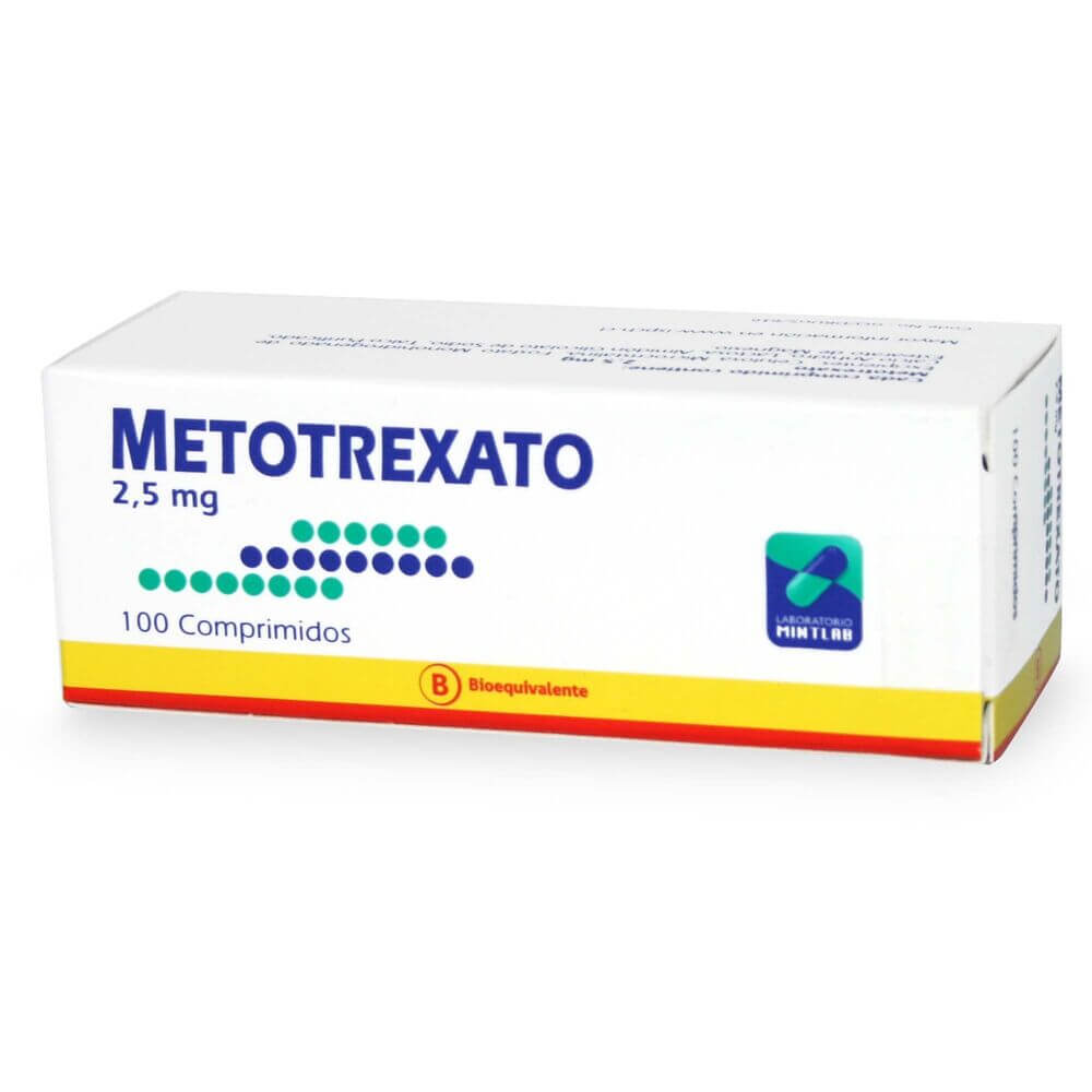 Metotrexato 2.5 mg x 100 Comprimidos MINTLAB CO SA | Farmacias Ahumada