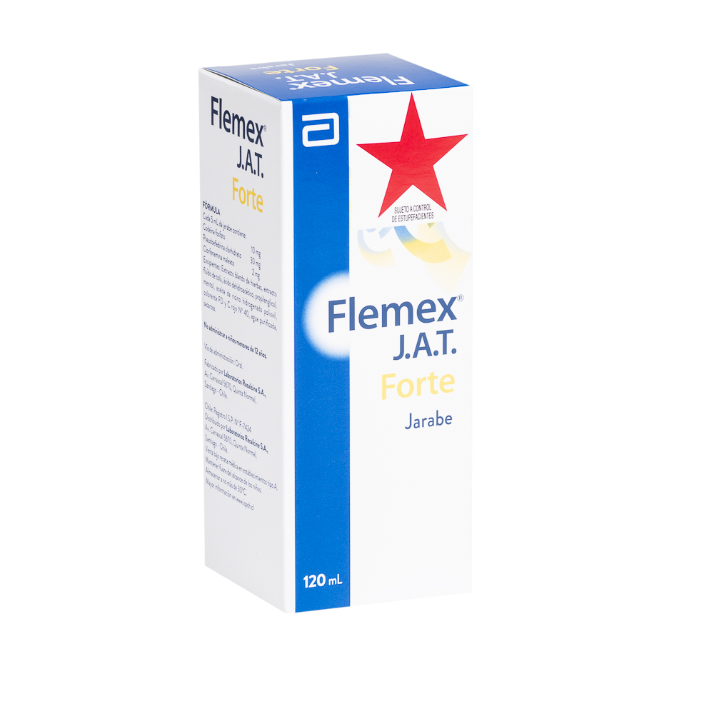 Flemex JAT Forte x 120 mL Jarabe | Farmacias Ahumada