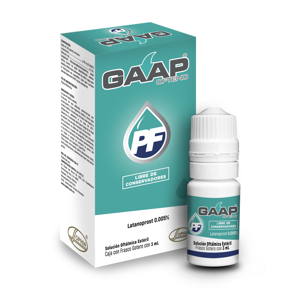 Gaap PF Ofteno 0.005 % x 3 ml Solución Oftálmica | Farmacias Ahumada