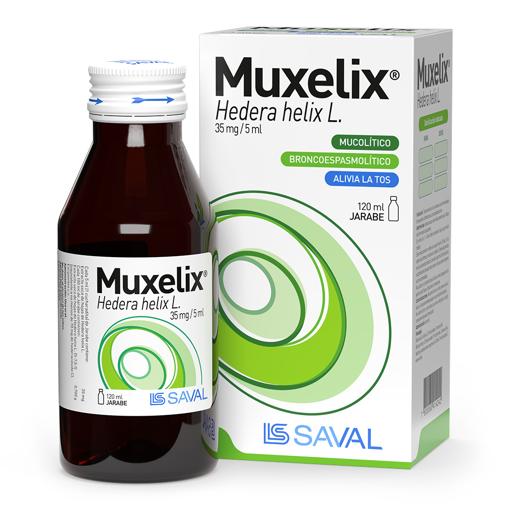 Muxelix 35 mg/5 mL x 120 mL Jarabe | Farmacias Ahumada