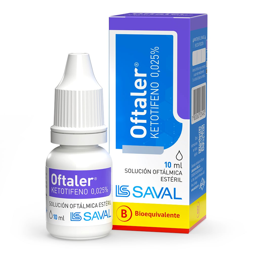 Oftaler 0,025% x 10 mL | Solución oftálmica