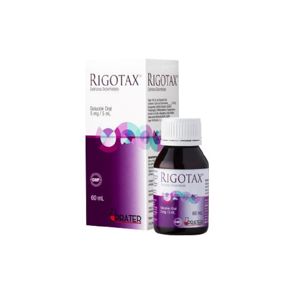 Rigotax 5 mg/5 mL x 60 mL Solución Oral | Farmacias Ahumada