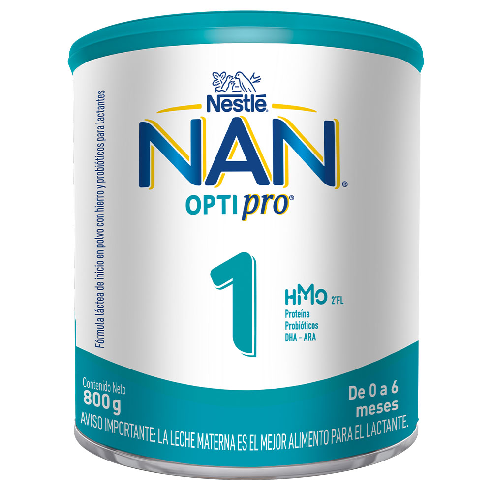 Fórmula Infantil Nan 1 Optipro Hmo 800 g | Farmacias Ahumada