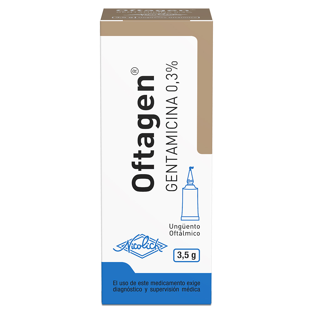 Oftagen 0,3 % x 3,5 g Ungüento Oftálmico | Farmacias Ahumada
