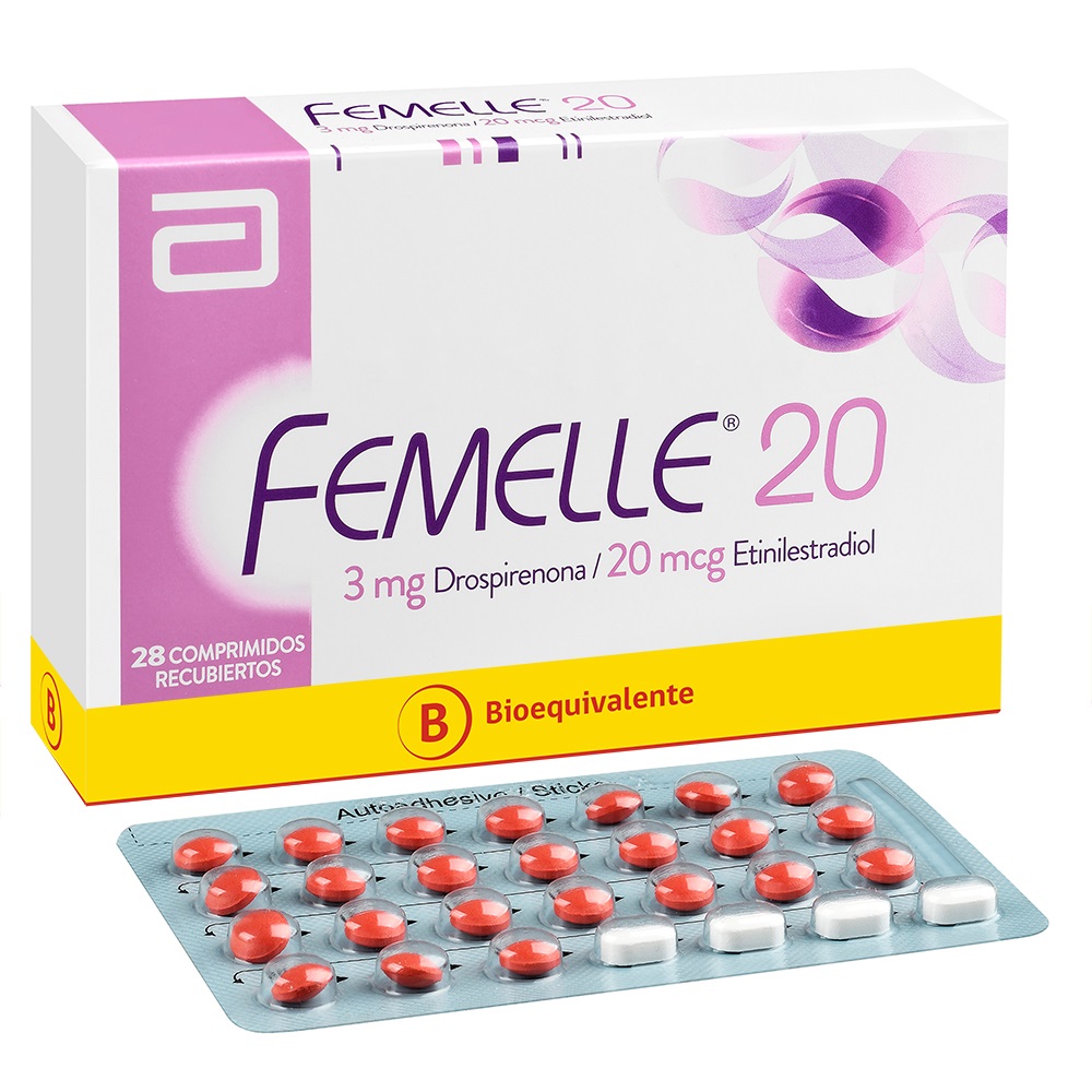 Femelle 20 x 28 Comprimidos Recubiertos | Farmacias Ahumada