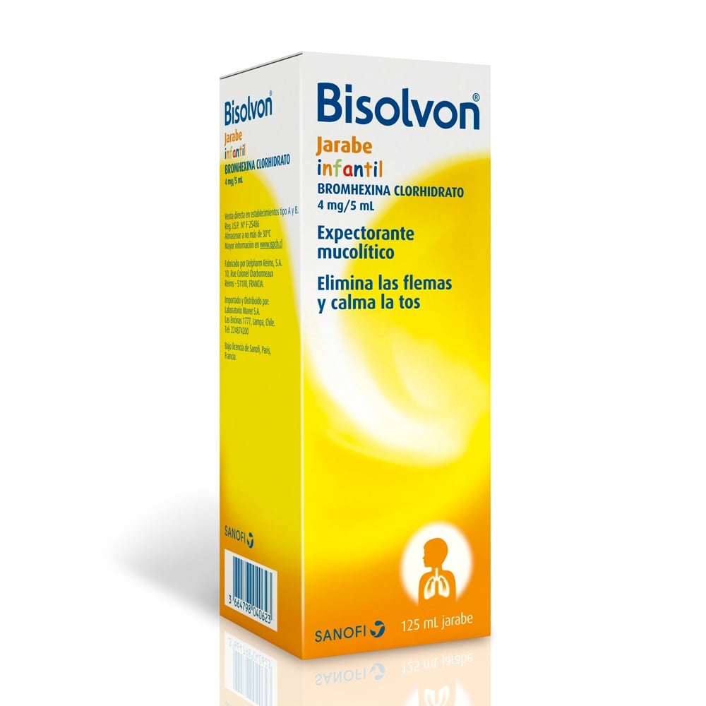 Bisolvon 4mg/5ml Fco. 125ml. | Farmacias Ahumada