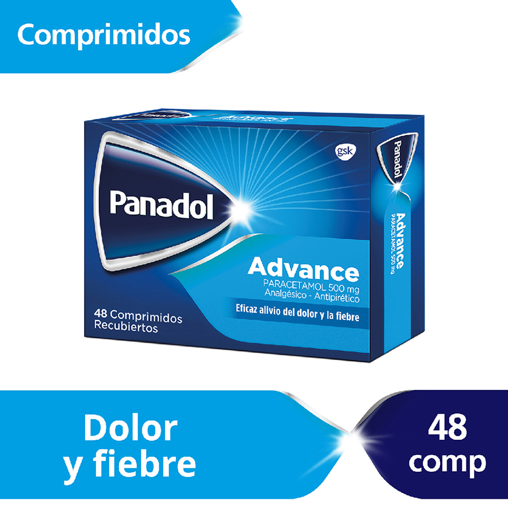 Panadol Advance 500mg x 48 comprimidos