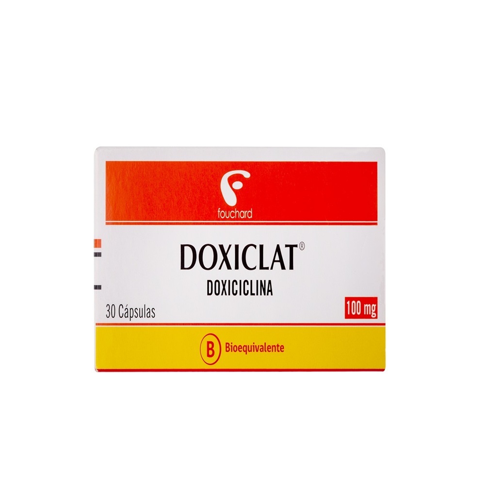 Doxiclat 100 mg 30 Cápsulas | Farmacias Ahumada