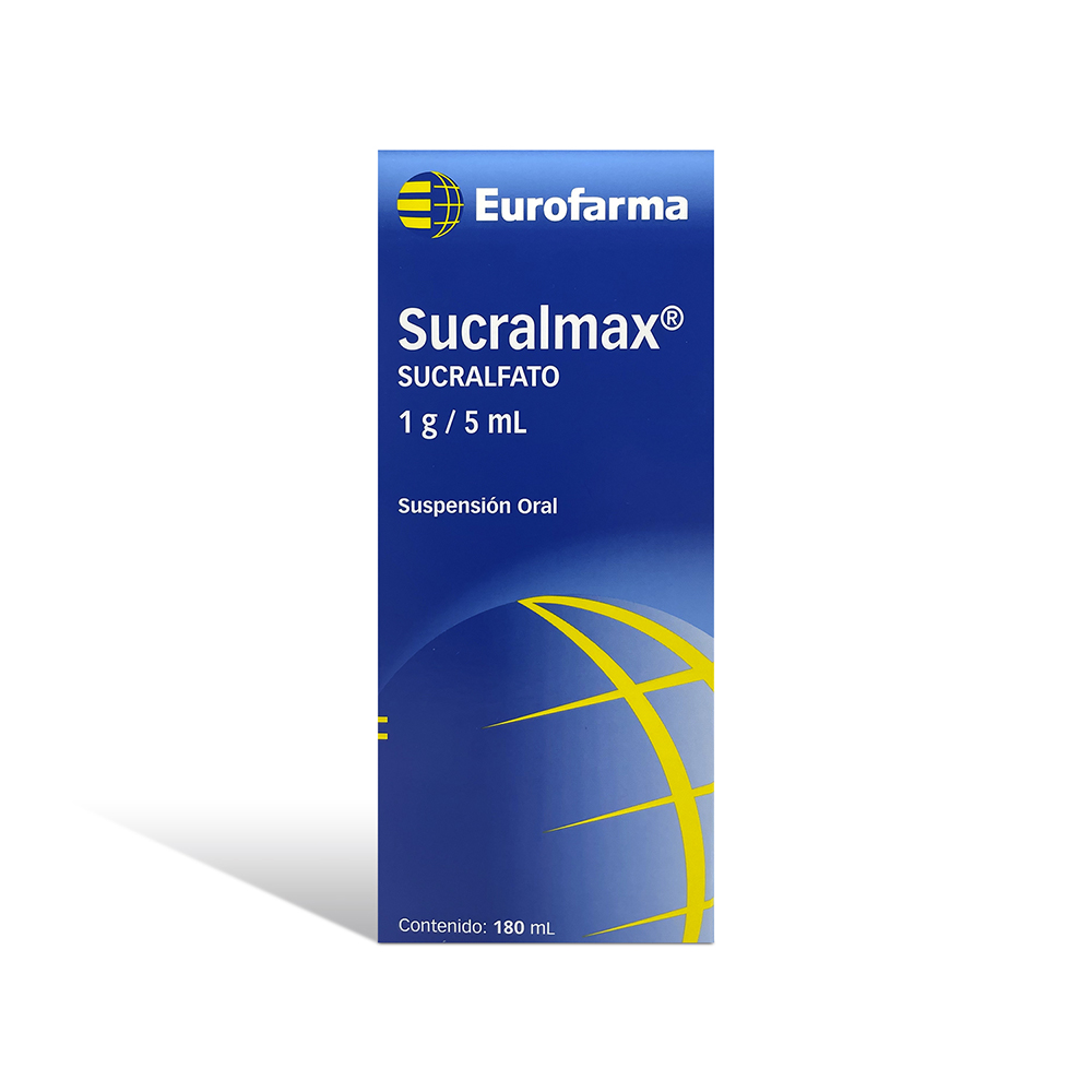 Sucralmax 1 g/5 mL X 180 mL Suspensión Oral | Farmacias Ahumada