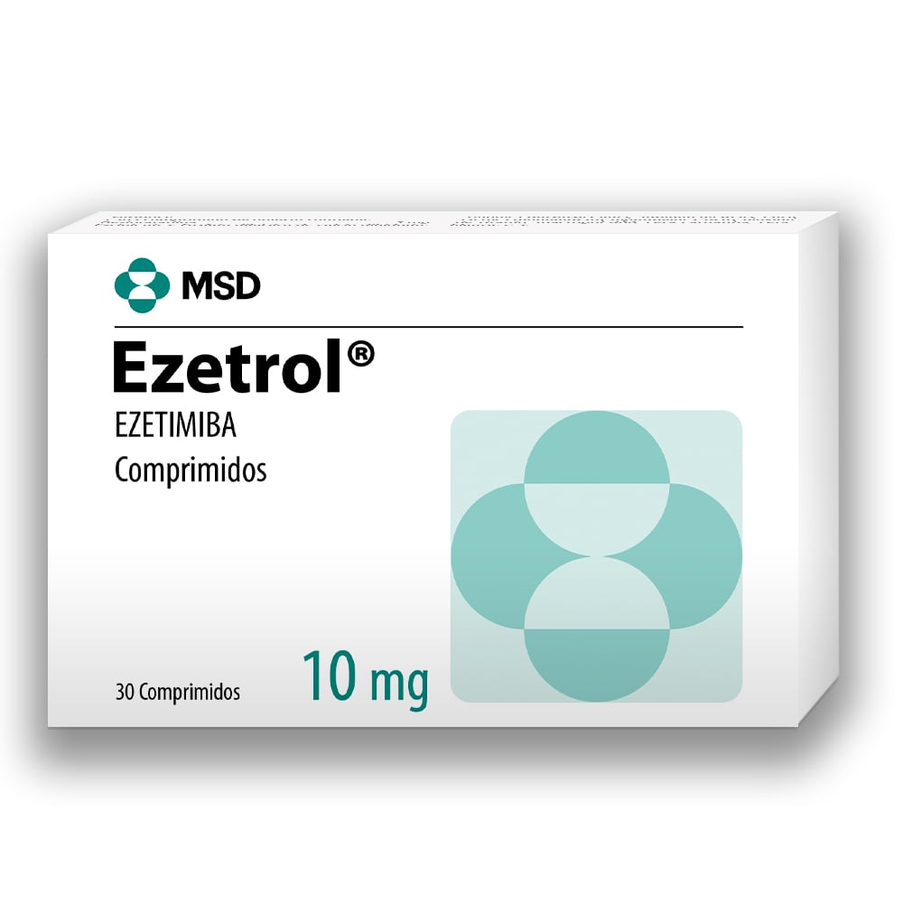 Ezetrol 10 mg 30 Comprimidos | Farmacias Ahumada
