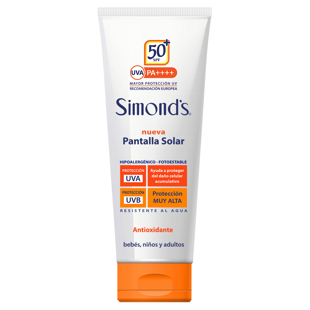 Protector Solar Simonds Antioxidante FPS 50+ 200 mL | Farmacias Ahumada