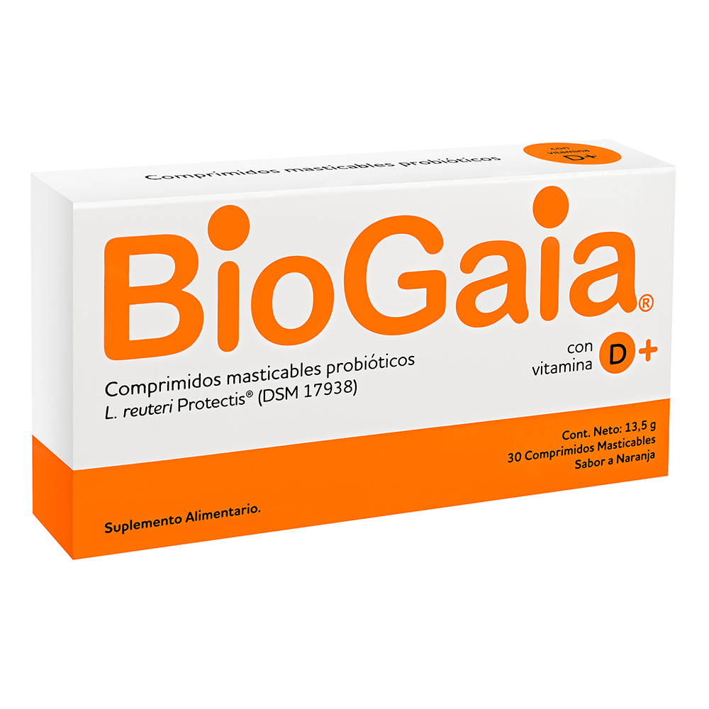 Biogaia D Masticable 30 Comprimidos | Farmacias Ahumada