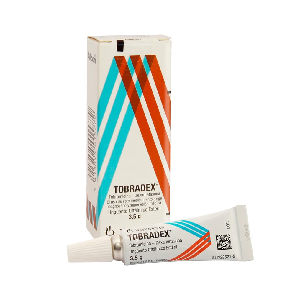 Tobradex x 3,5 g Ungüento Oftálmico | Farmacias Ahumada