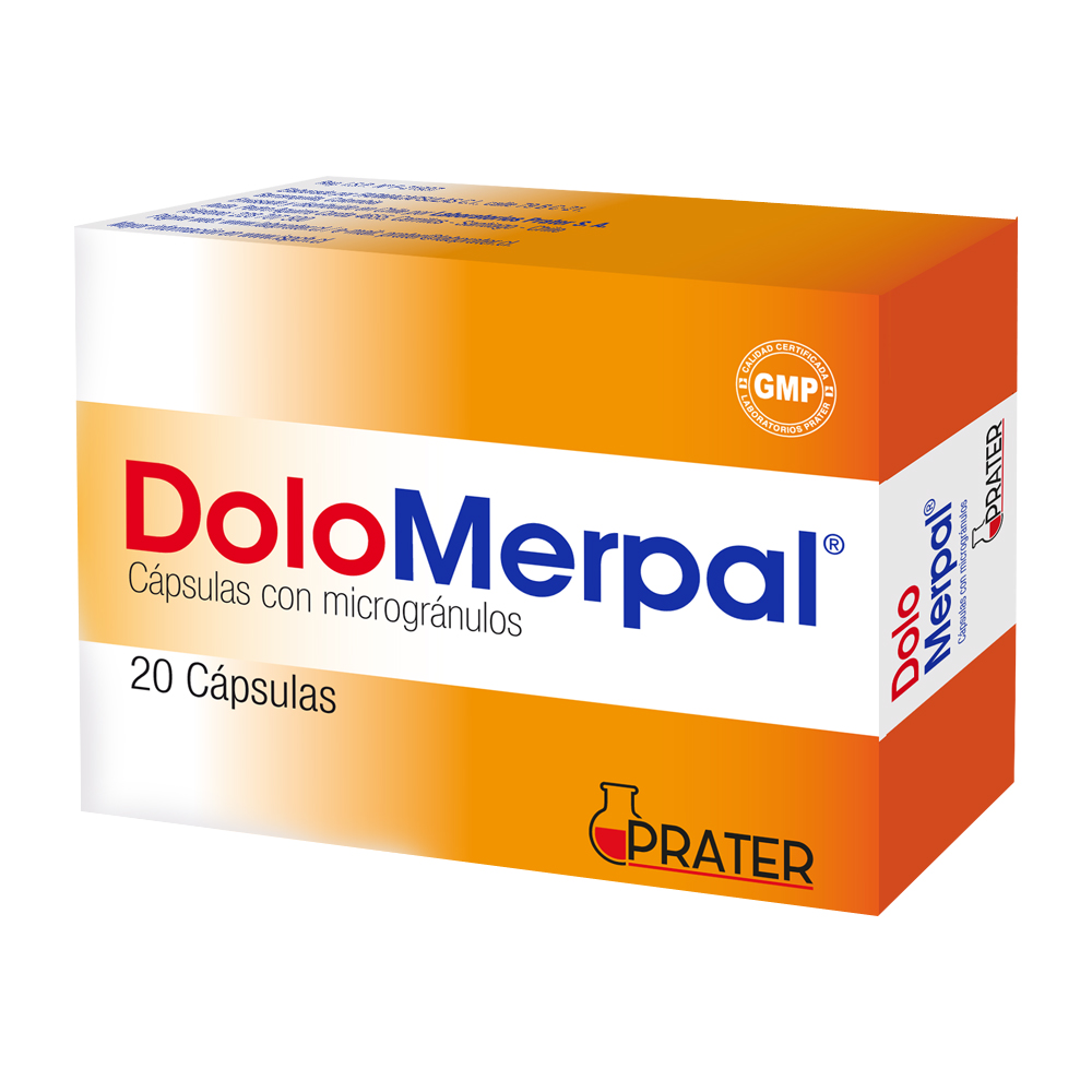 Dolomerpal x 20 Cápsulas Blandas | Farmacias Ahumada