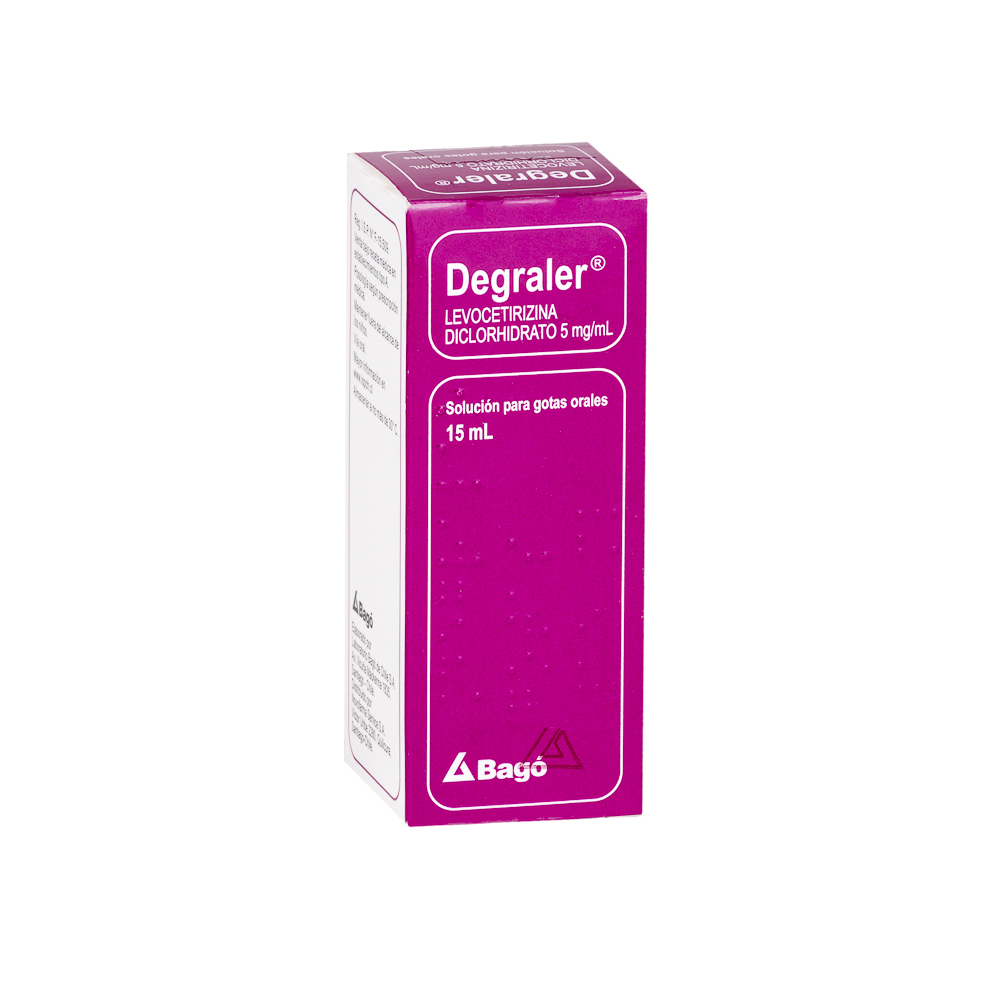 Degraler 5 mg/mL x 15 mL Solución Oral Para Gotas | Farmacias Ahumada