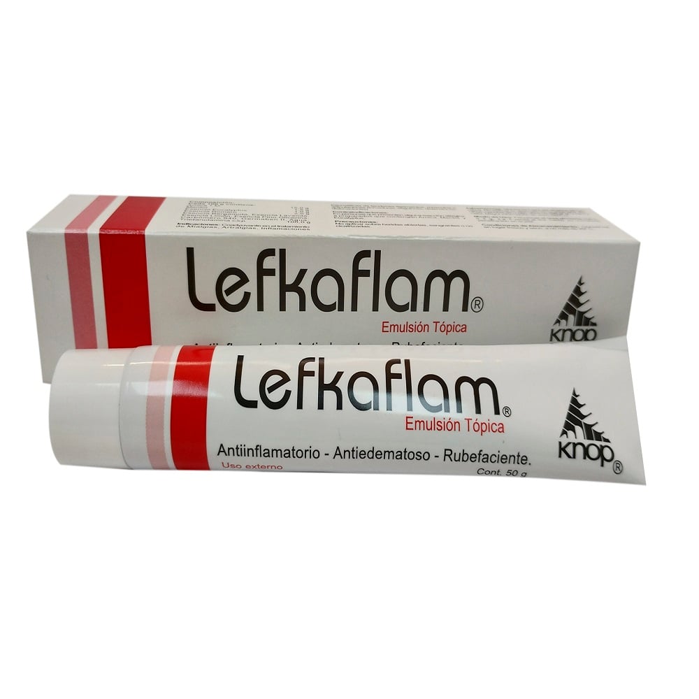Lefkaflam x 50 g Emulsion Topica | Farmacias Ahumada