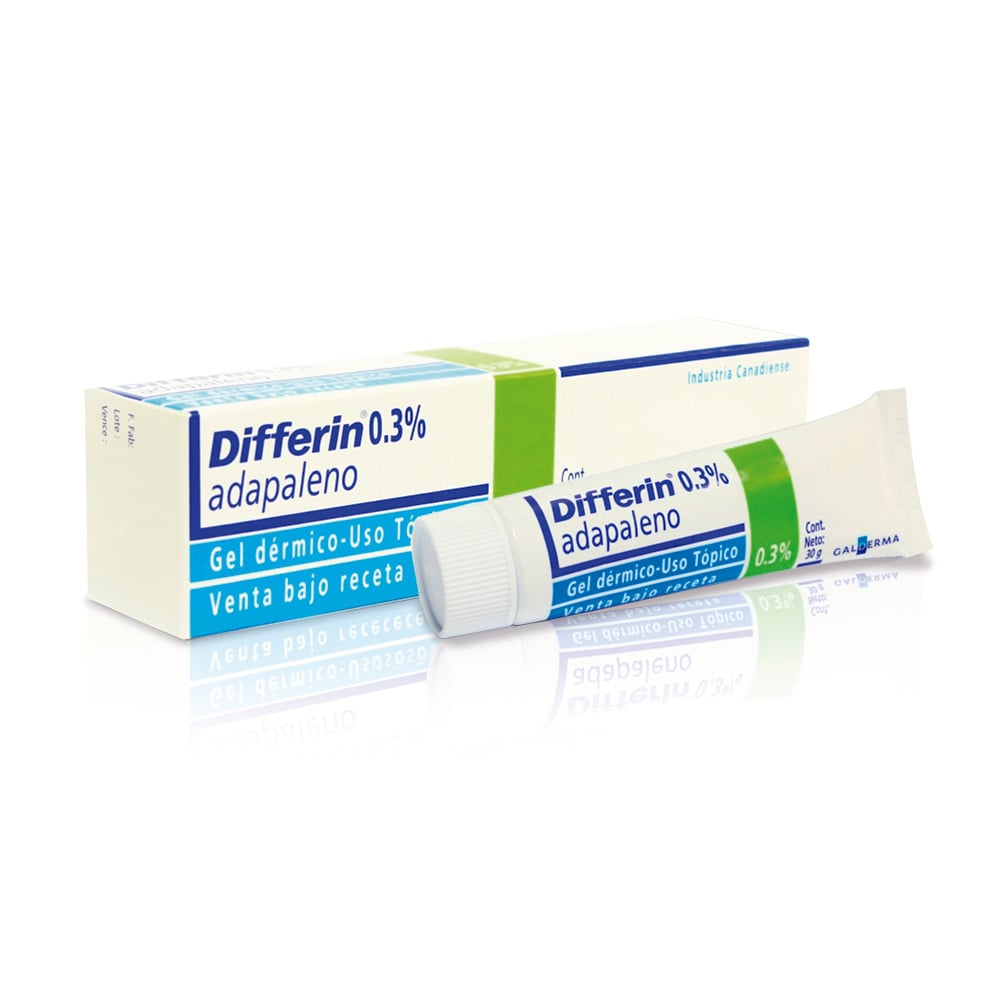 Differin 0,3 % x 30 g Gel Dérmico | Farmacias Ahumada