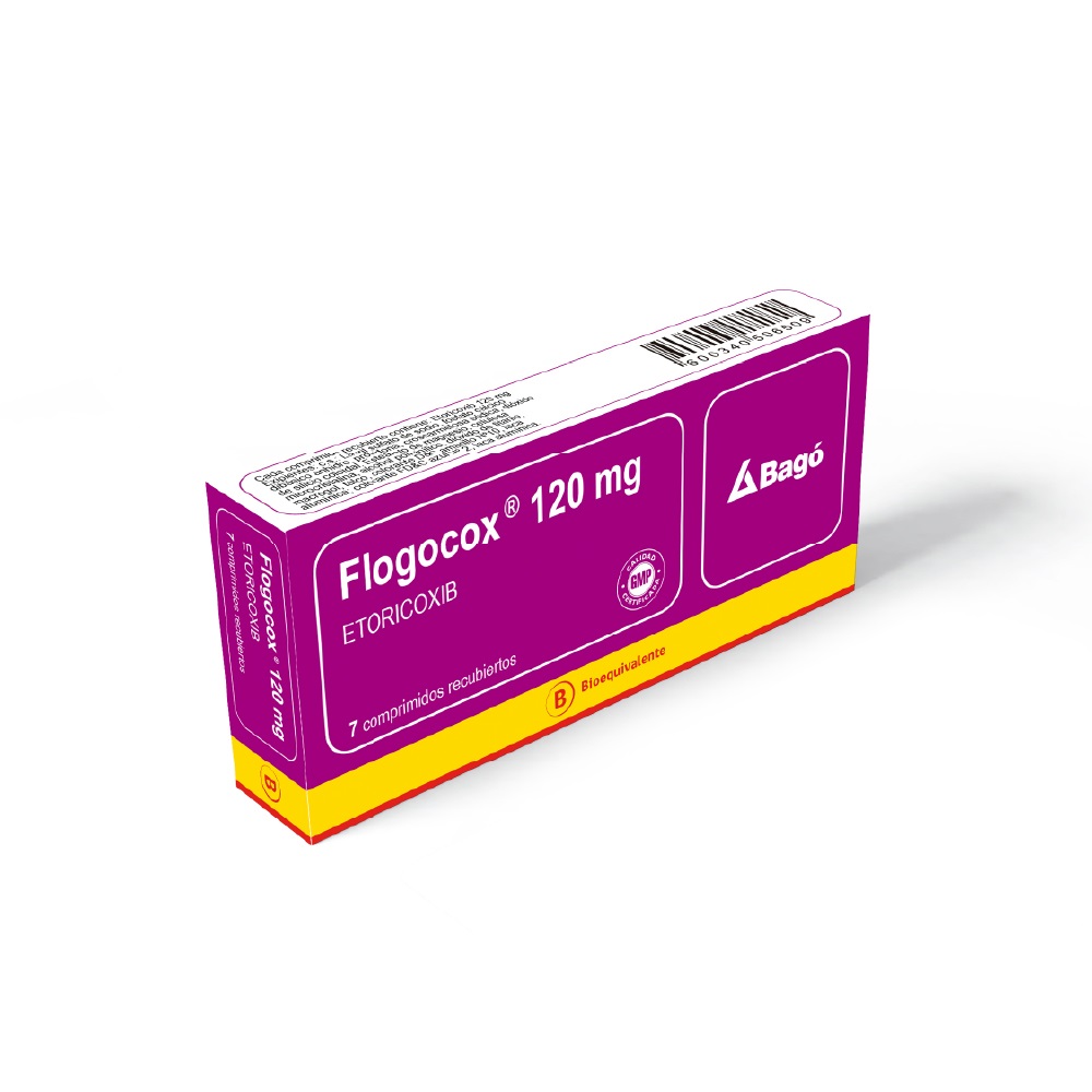 Flogocox 120 mg x 7 Comprimidos Recubiertos | Farmacias Ahumada