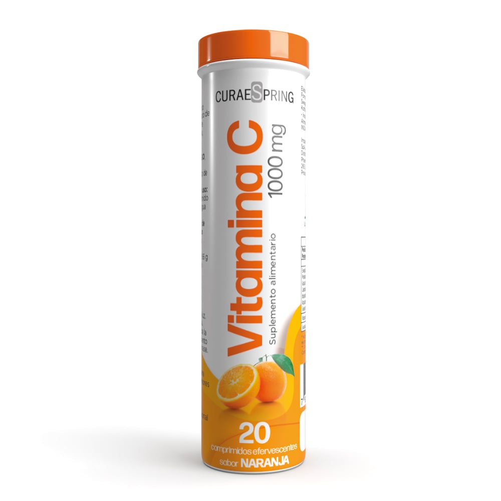 Vitamina C Efervescente 1000Mg X20 Tab | Farmacias Ahumada