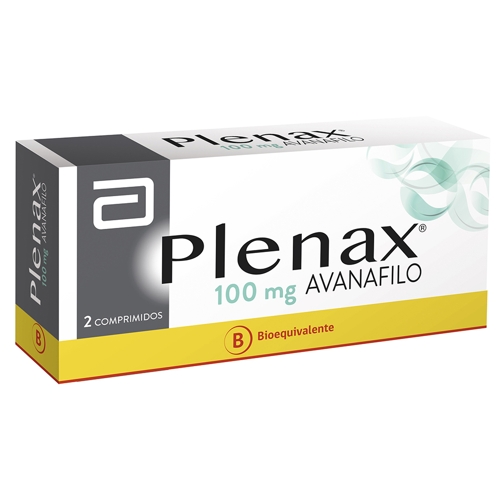 Plenax 100 mg x 2 Comprimidos | Farmacias Ahumada