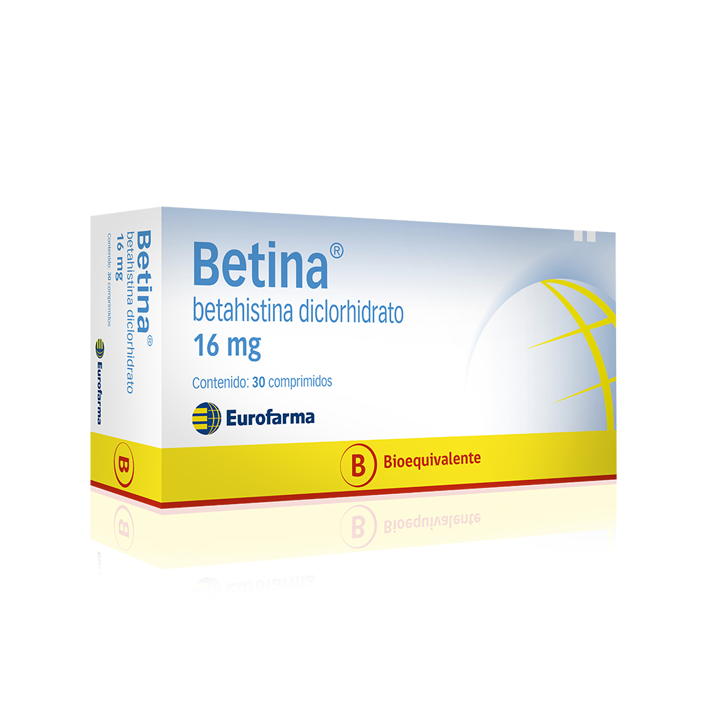 Betina 16 mg x 30 comprimidos